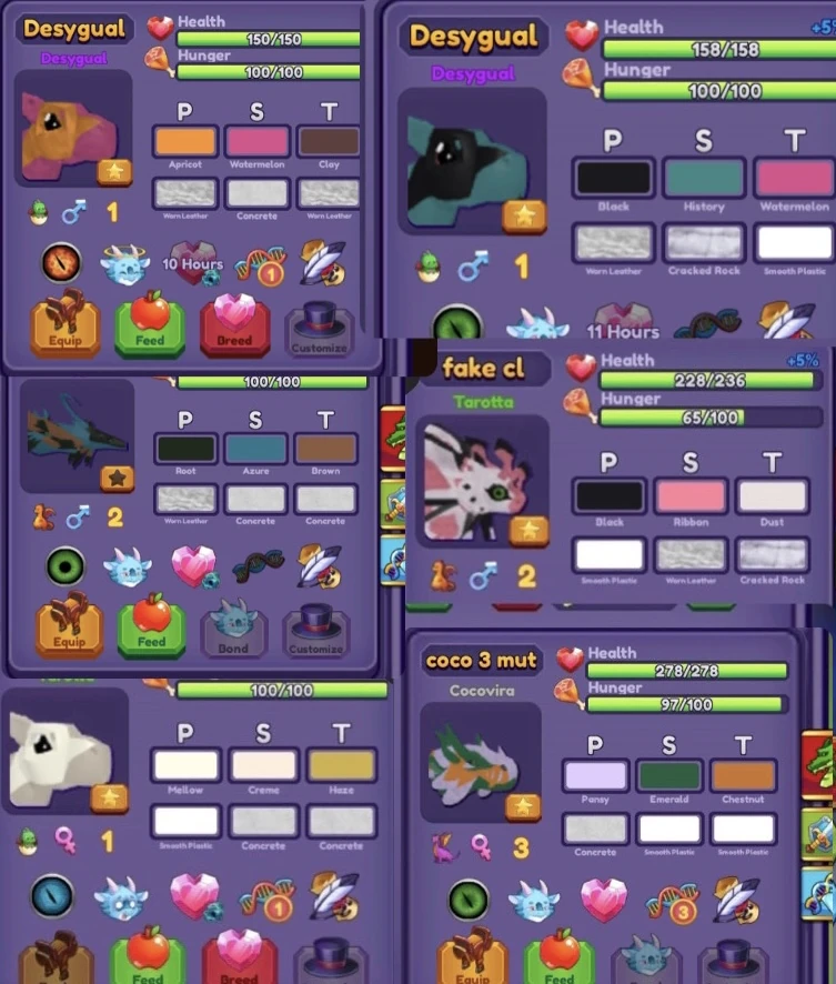 Lf Mut Pot/PST Color | Fandom