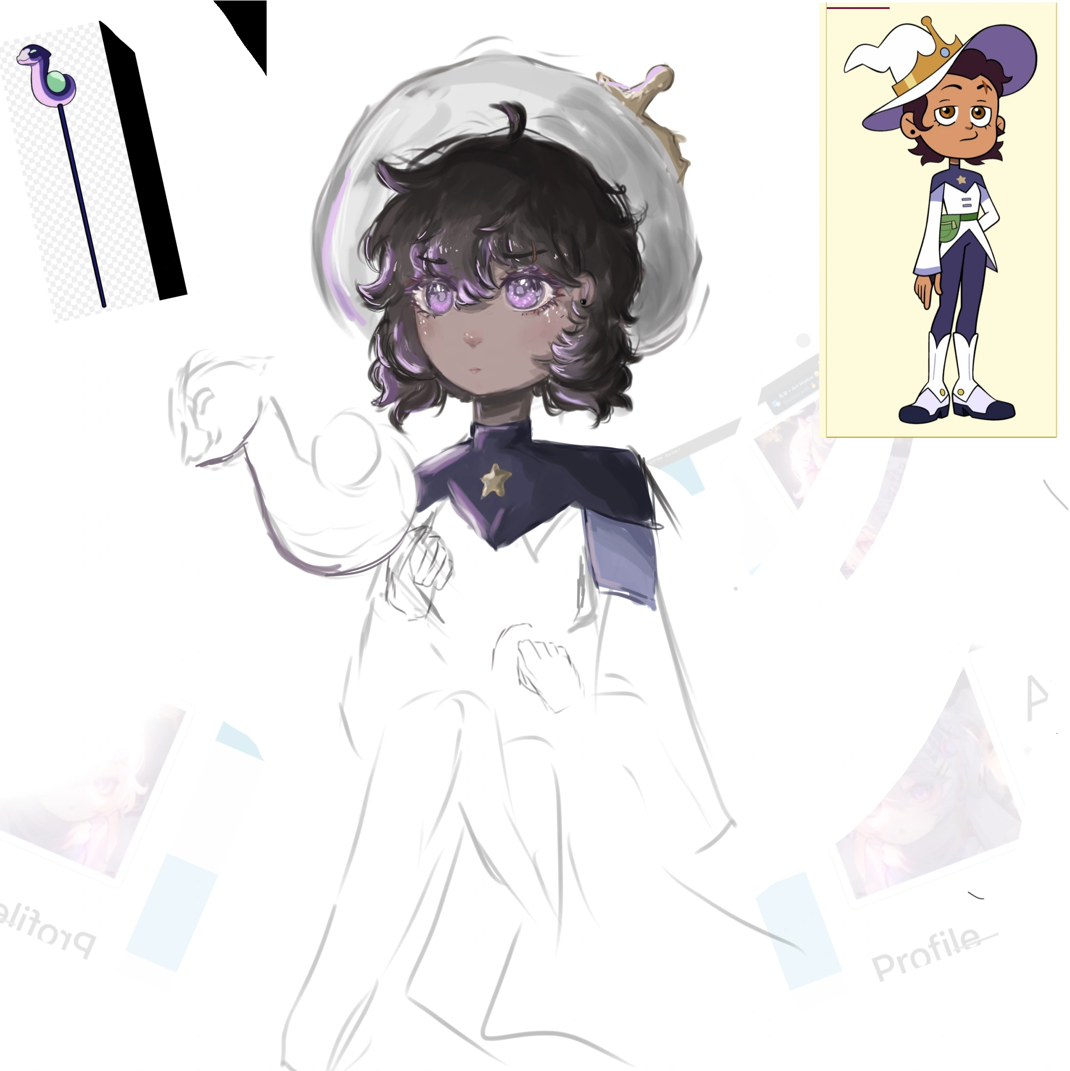 Trying to make this look more like luz- | Fandom