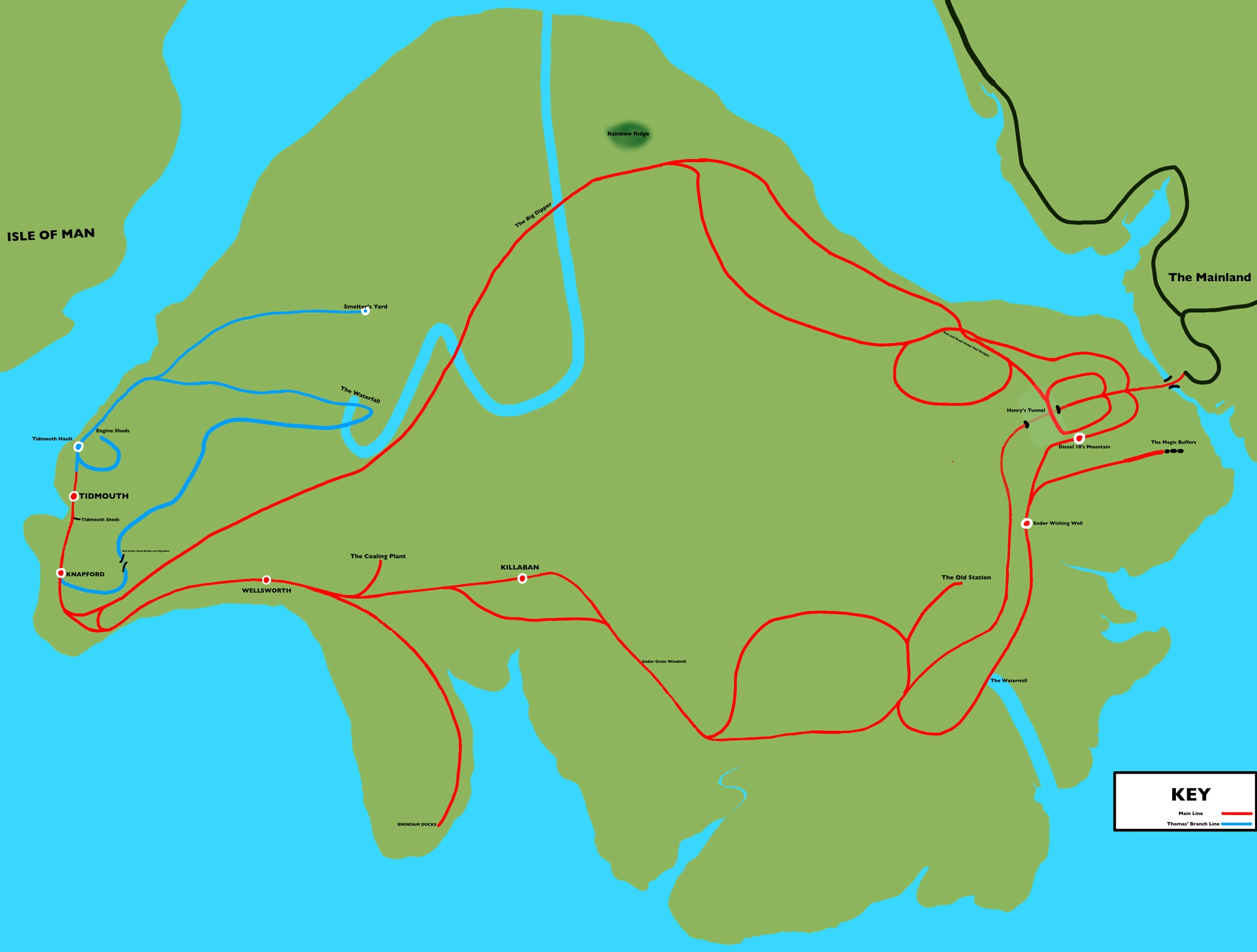 My TATMR Map | Fandom