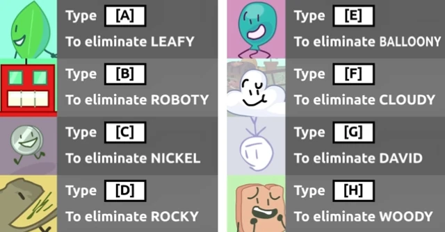 BFB Viewer Voting #1 | Fandom