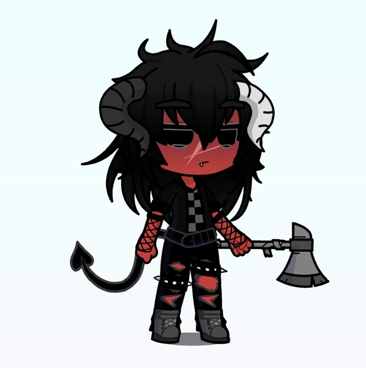 I made my d&d character in gacha life 2 (gimme headcanons about her ...