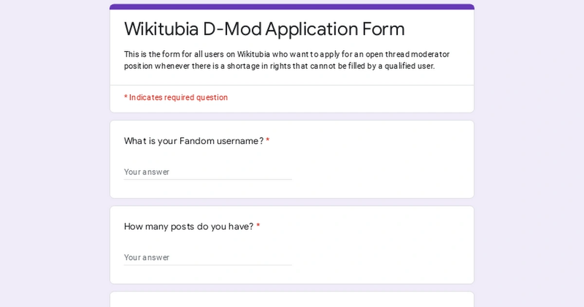 Discussion Moderator Applications Open | Fandom