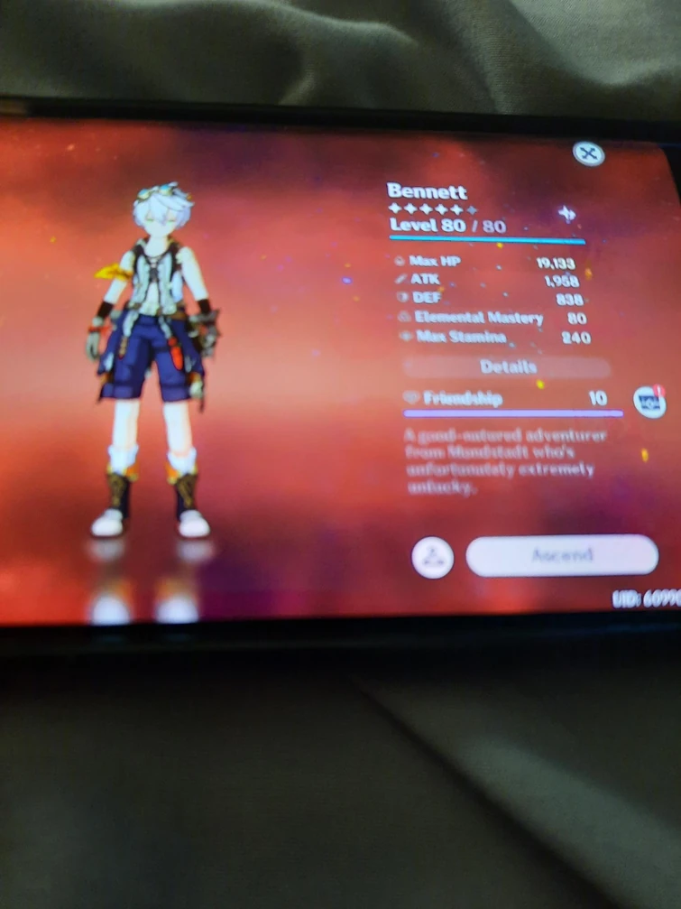 bennett namecard >:D | Fandom