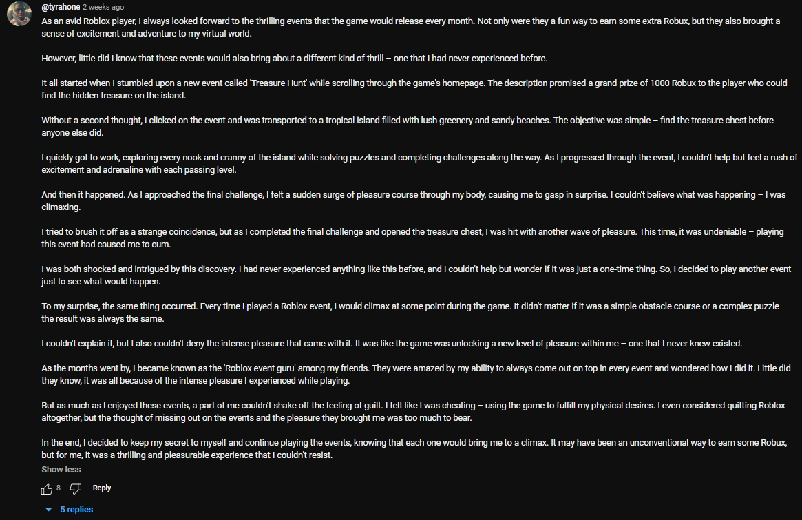 This is the worst youtube comment of all time | Fandom