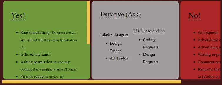 heyheyyyyyyyyyyyyy small coding request? | Fandom