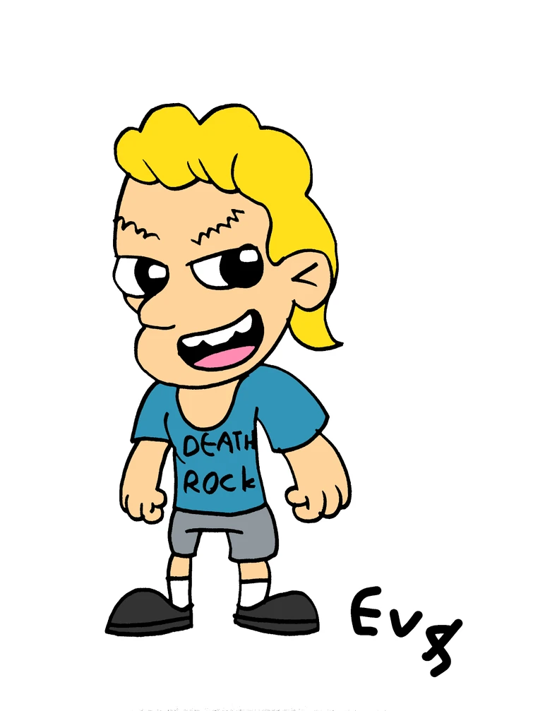 My drawing of Beavis | Fandom
