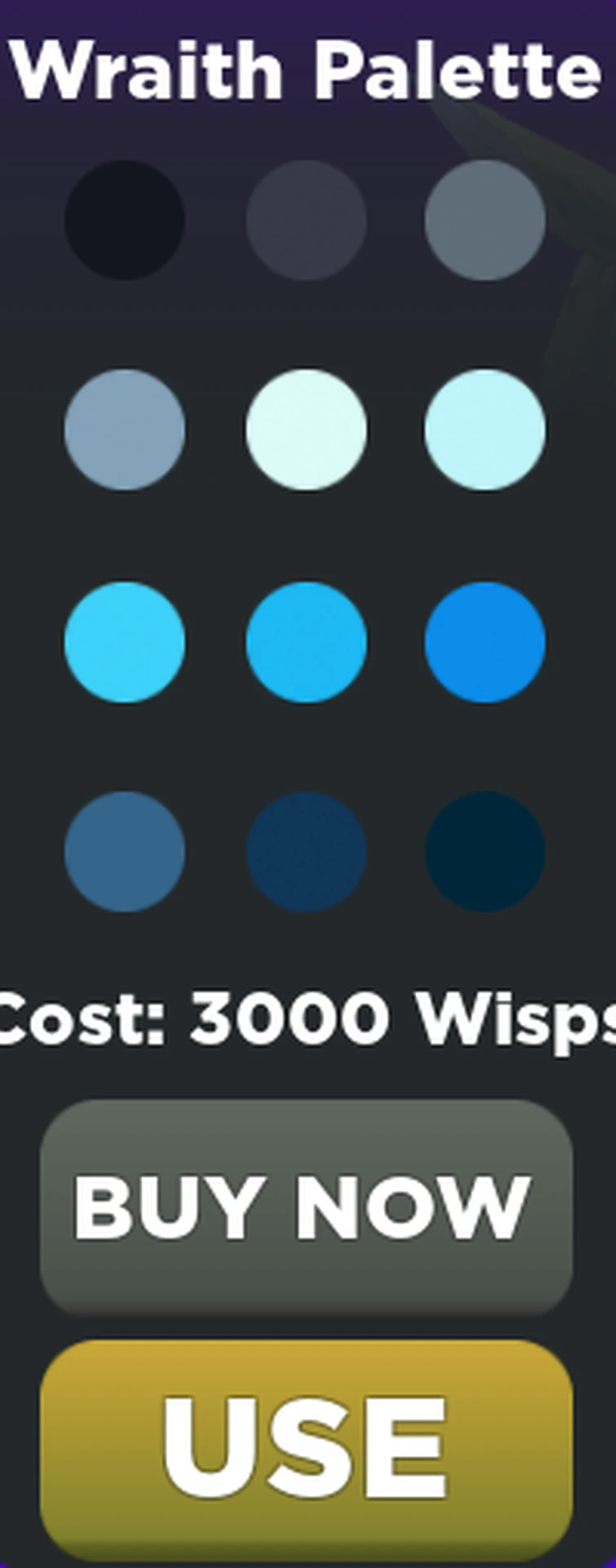 wraith pallete SELLING | Fandom