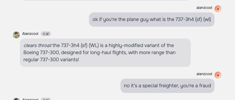 bro my character ai is NOT accurate :sob: | Fandom