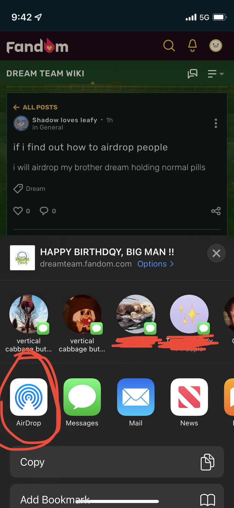 if i find out how to airdrop people | Fandom