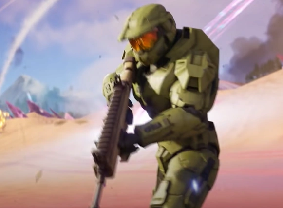 Did the Fortnite development team knew of halo infinite's opening ...