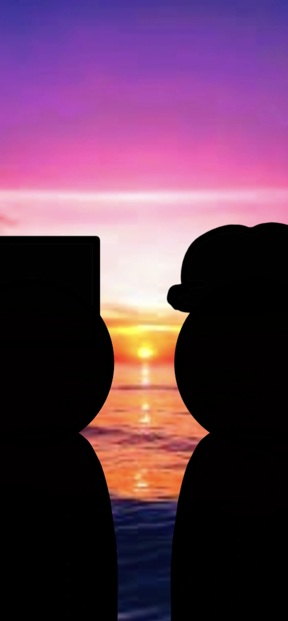 Two silly billies enjoying a sunset (Bandu x Cameo) | Fandom
