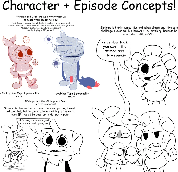 random shrimpo and goob concepts | Fandom