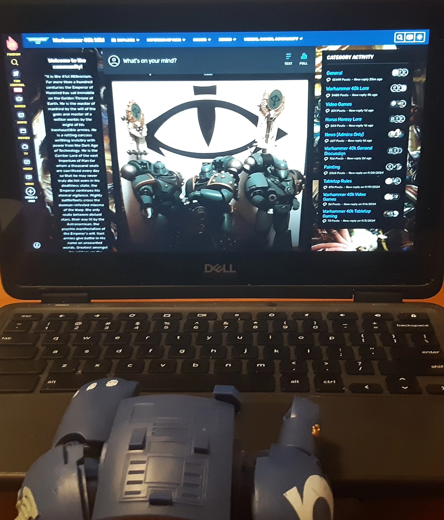 Terminator tests a piece of Archeotech | Fandom