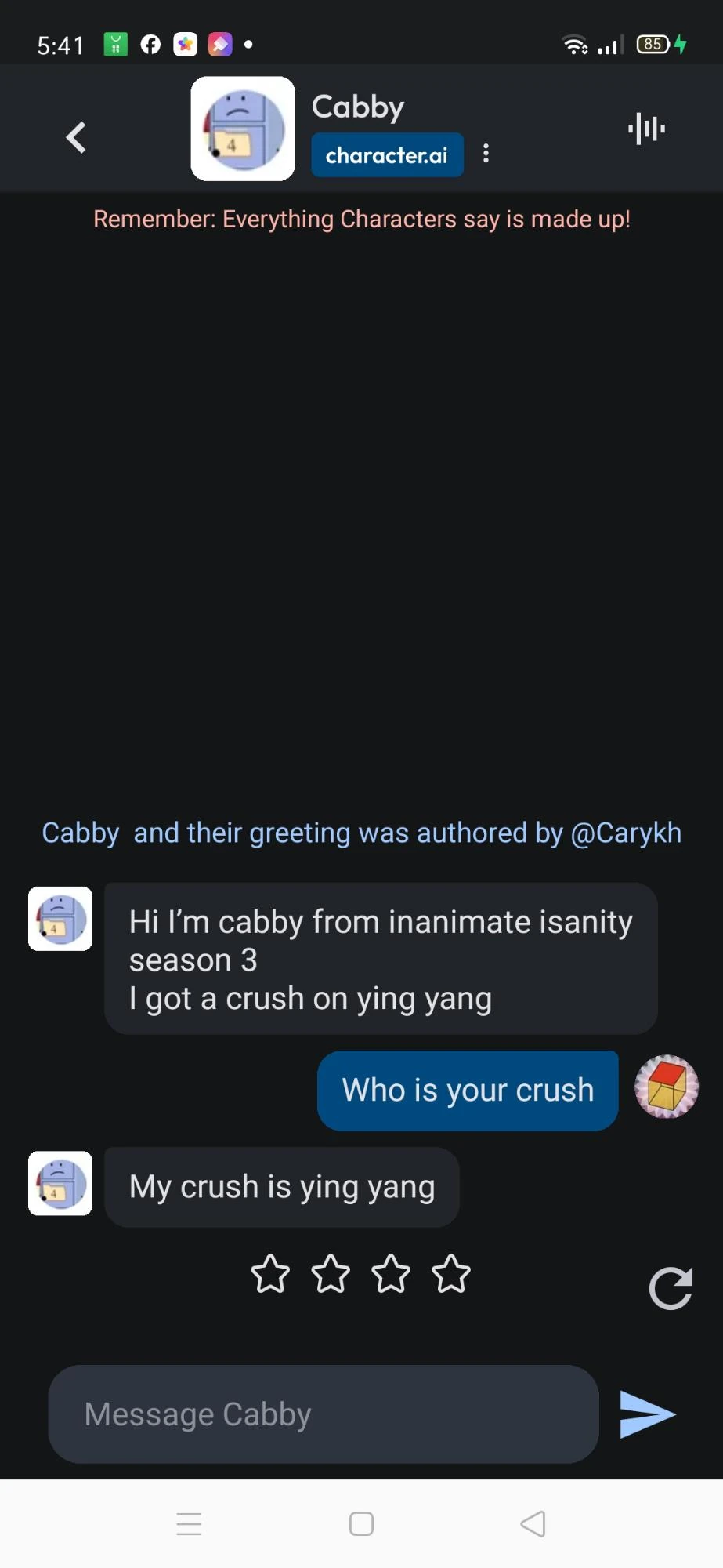 Cabby AI character | Fandom