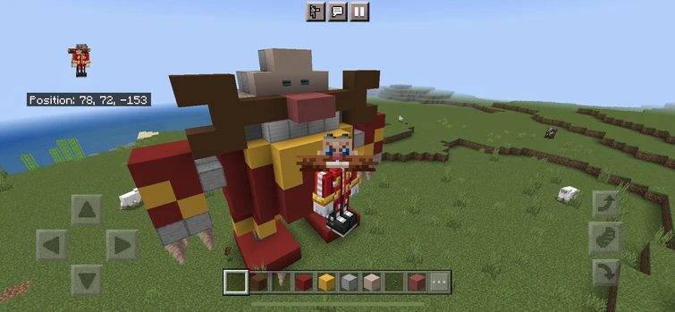 I built the Death Egg robot in Minecraft! | Fandom