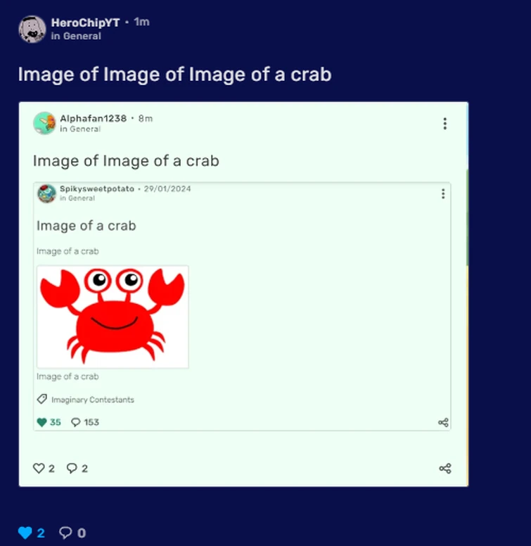 Image of Image of Image of Image of a crab | Fandom