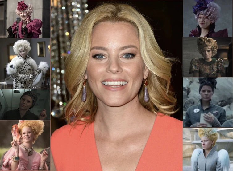 🎂 Happy 52nd Birthday to Elizabeth Banks as Effie Trinket in The Hunger ...