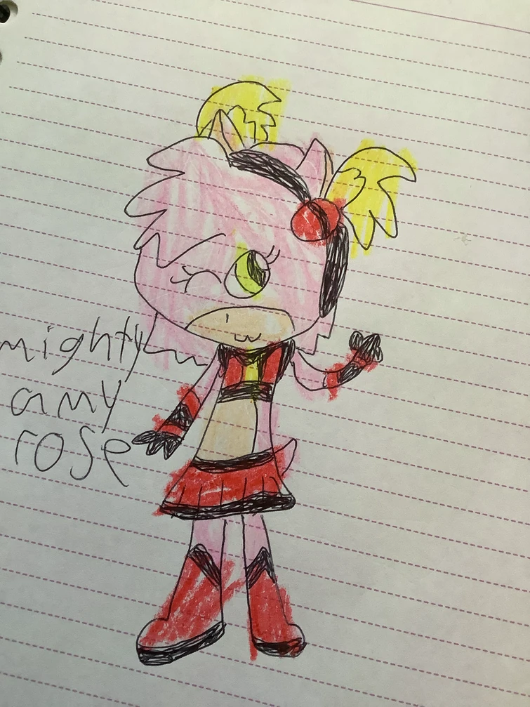 Amy rose showtime - mighty Amy rose | Fandom
