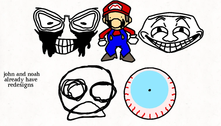 Re-redesigned them, ig they look better | Fandom