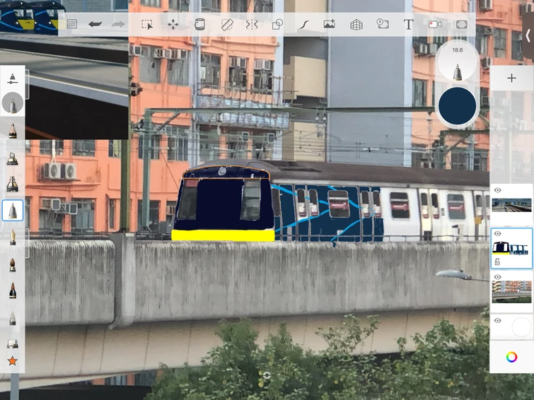 When Hong Kong's Downtown Line M-train uses Stepford Connect livery ...