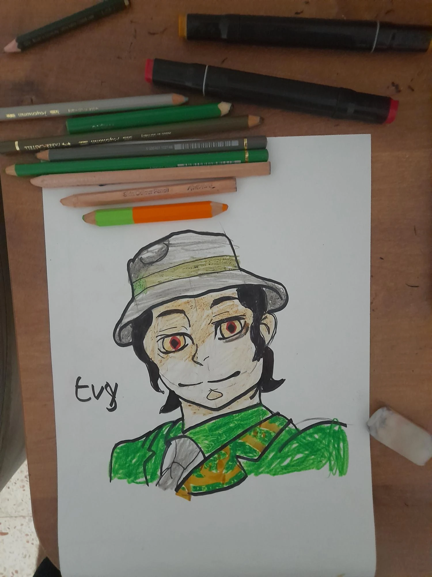 My updated drawing of Muzan | Fandom