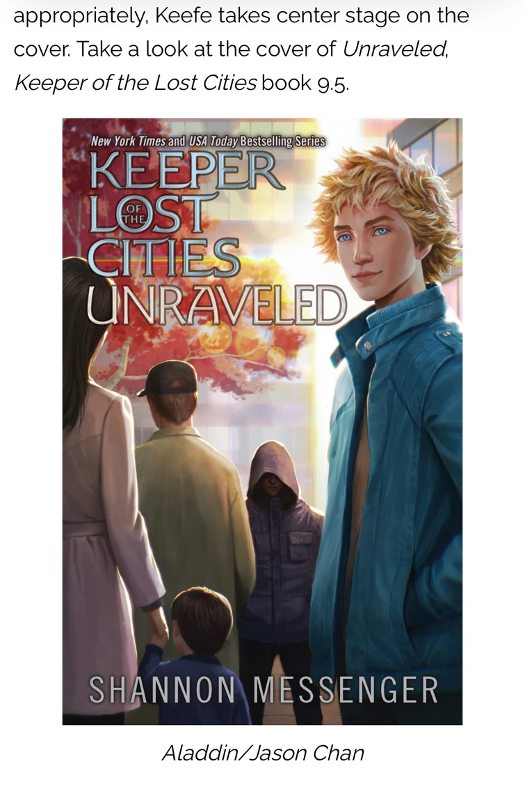 Discuss Everything About Keeper of the Lost Cities Wiki | Fandom