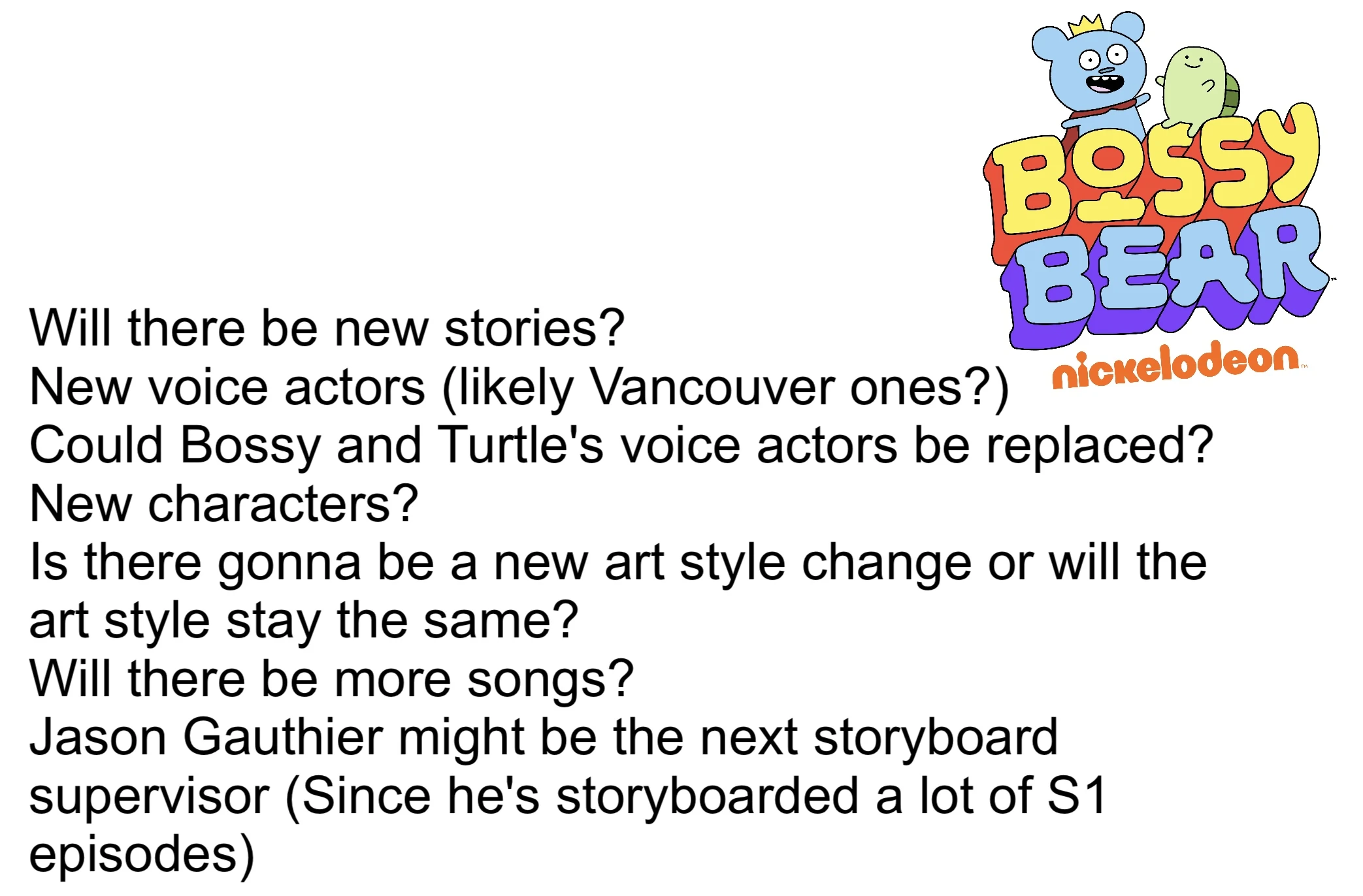 What to expect from Bossy Bear - Season 2 | Fandom