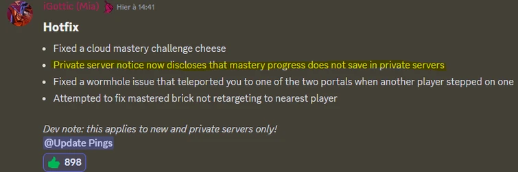 can we get mastery in private servers | Fandom