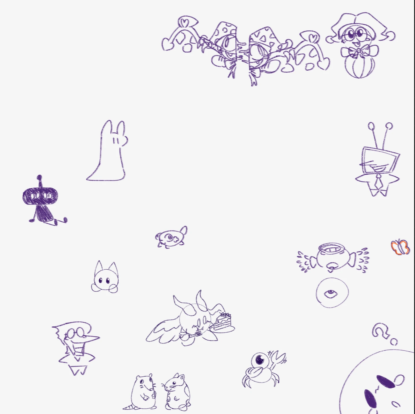 random doodle page wip(?) | Fandom