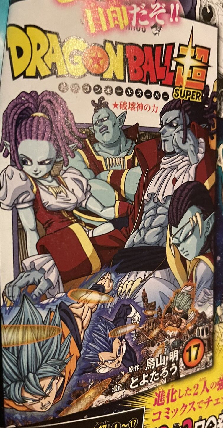 Copertina del volume 17 di DBS - Il potere degli dei della distruzione ...