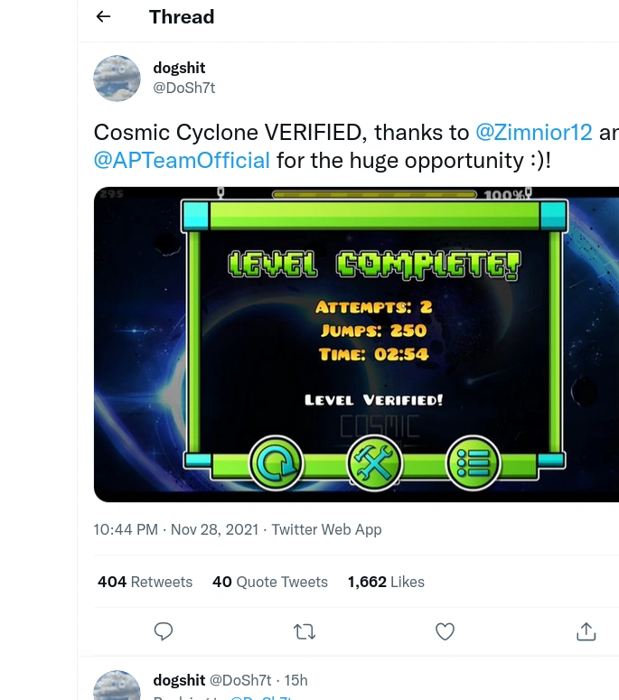 cosmic Cyclone verified | Fandom