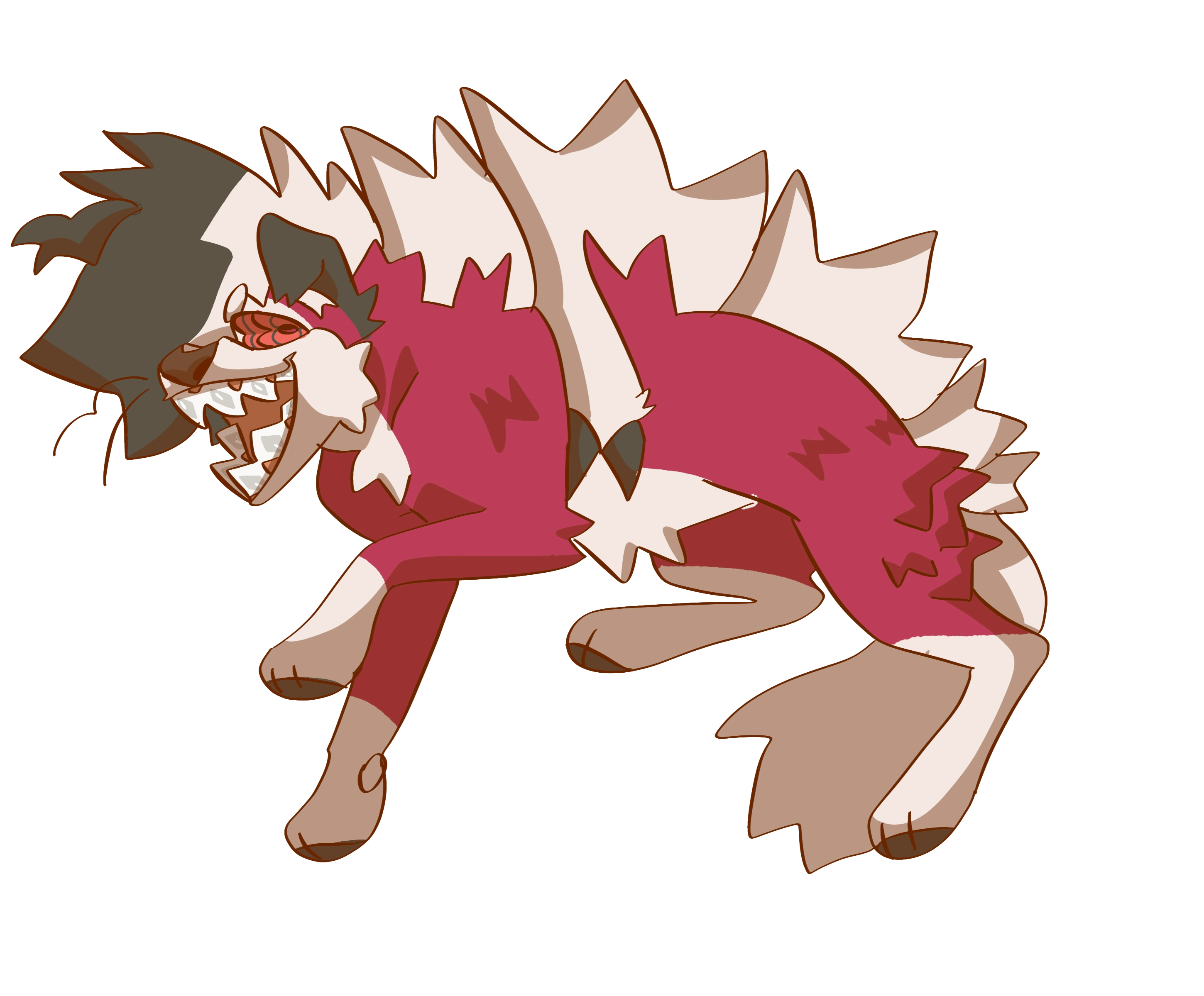 Lycanroc doodle | Fandom