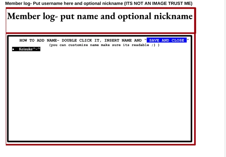 roleplay/oc bio Google docs if anyone wants to join | Fandom