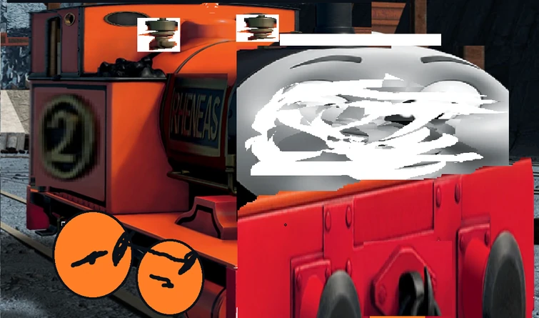 Dorito head in narrow gauge | Fandom