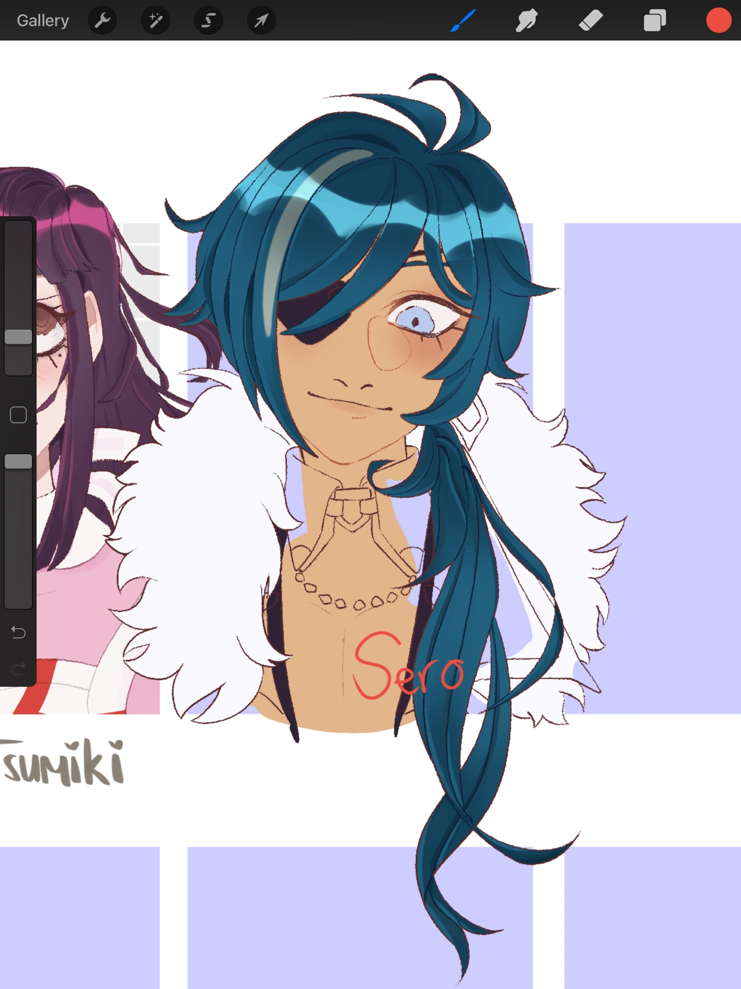 So I’m doin the Six Fanart challenge and someone wanted me to do Kaeya ...