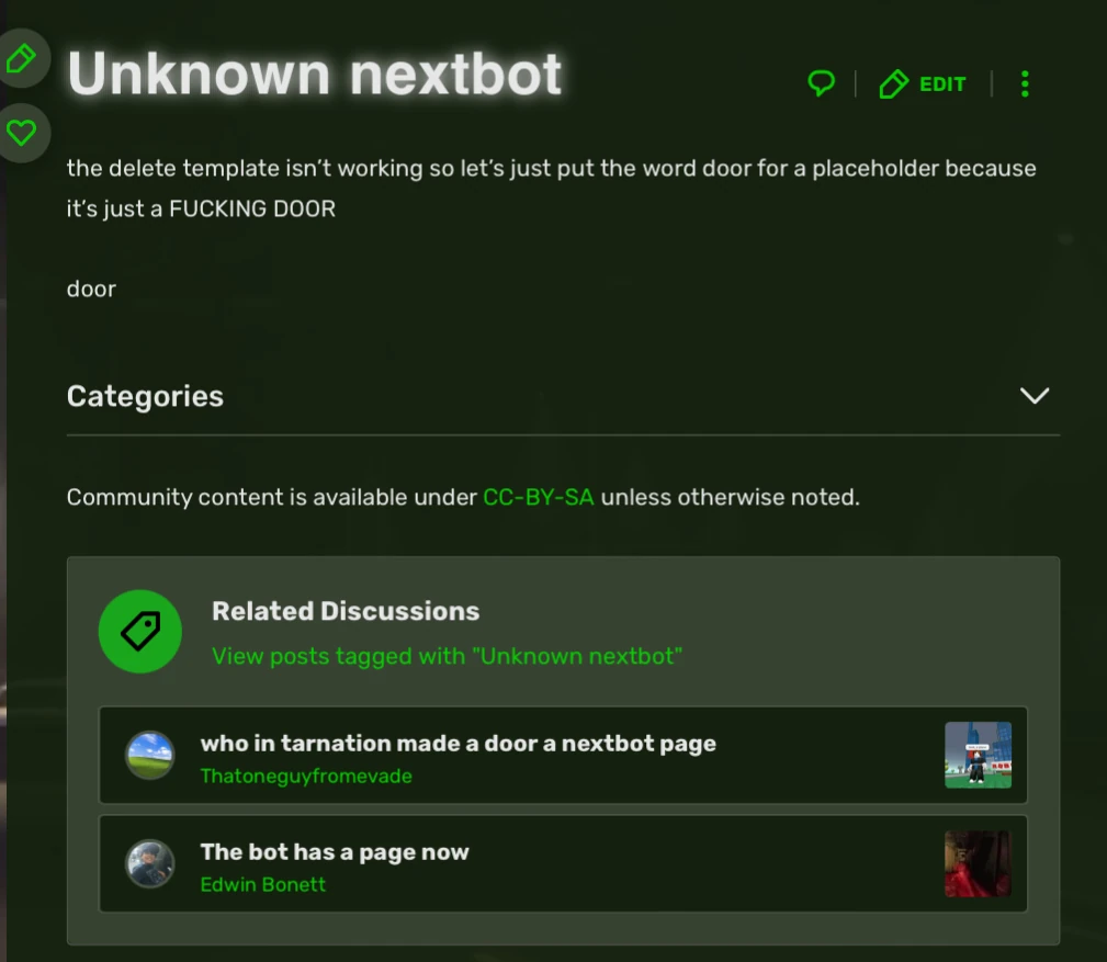 unknown nextbot | Fandom