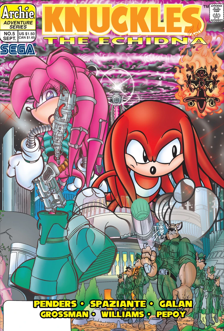Reviewing all the Ken Penders Knuckles stories: The Lost Paradise 2 ...