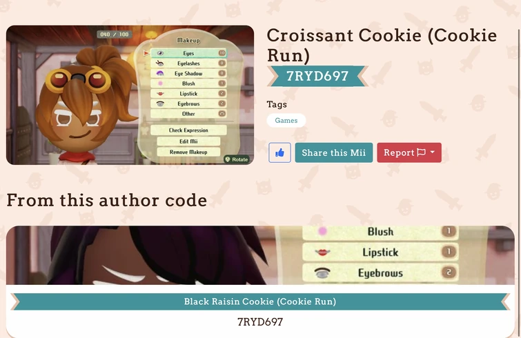 You play Miitopia and want Cookie Run Miis? Here you go: | Fandom