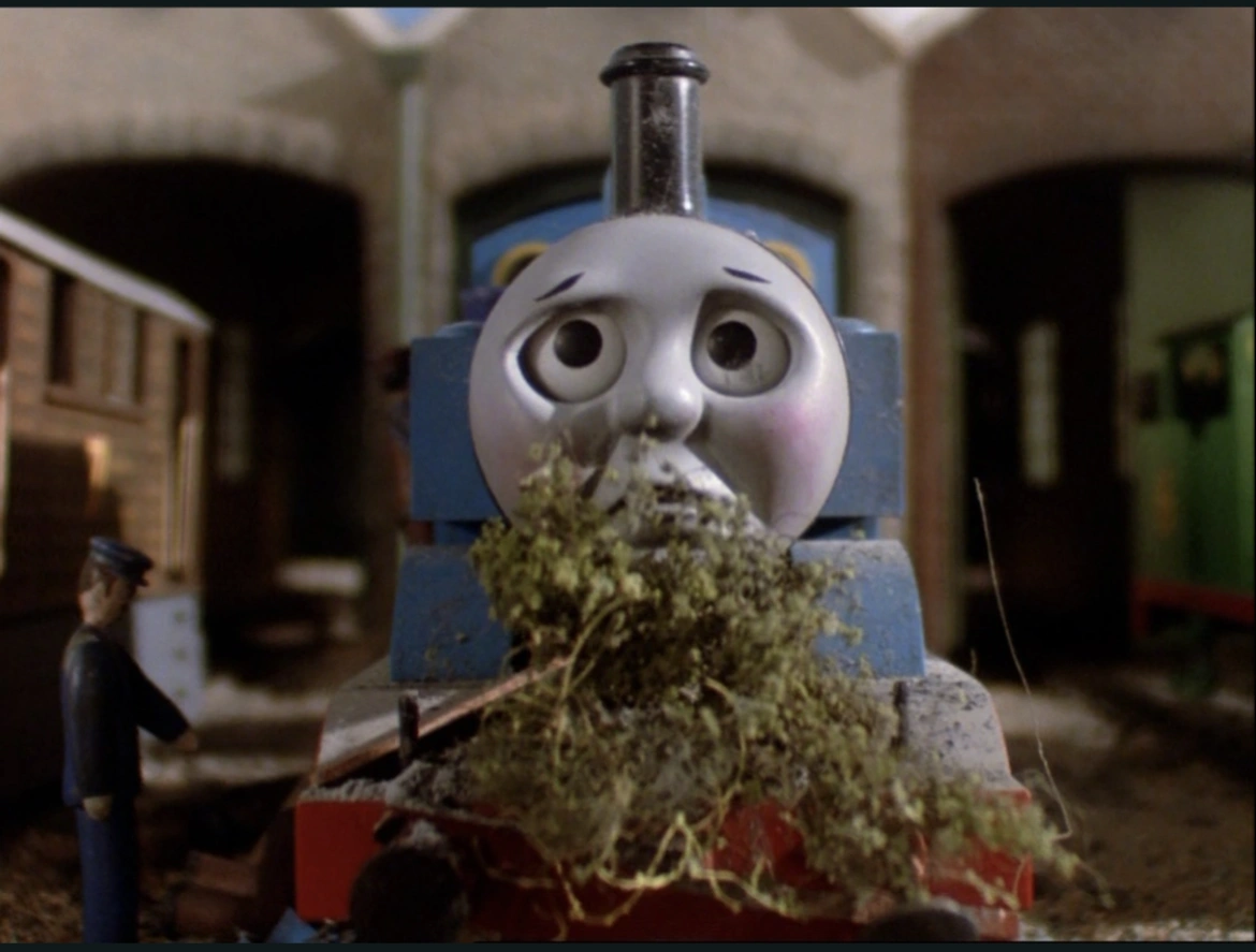 Thomas’ sad face in Thomas Comes to Breakfast | Fandom