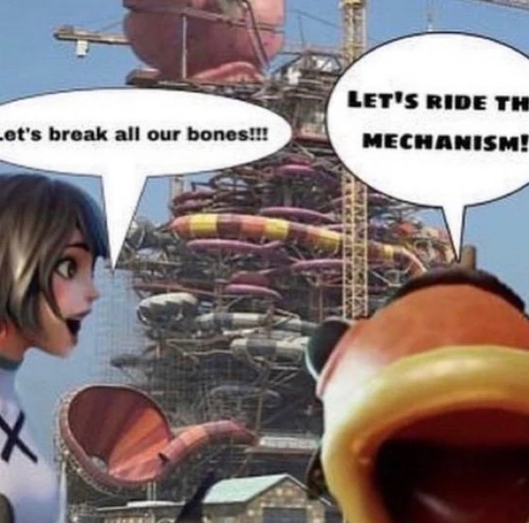 Lets ride the mechanism! | Fandom