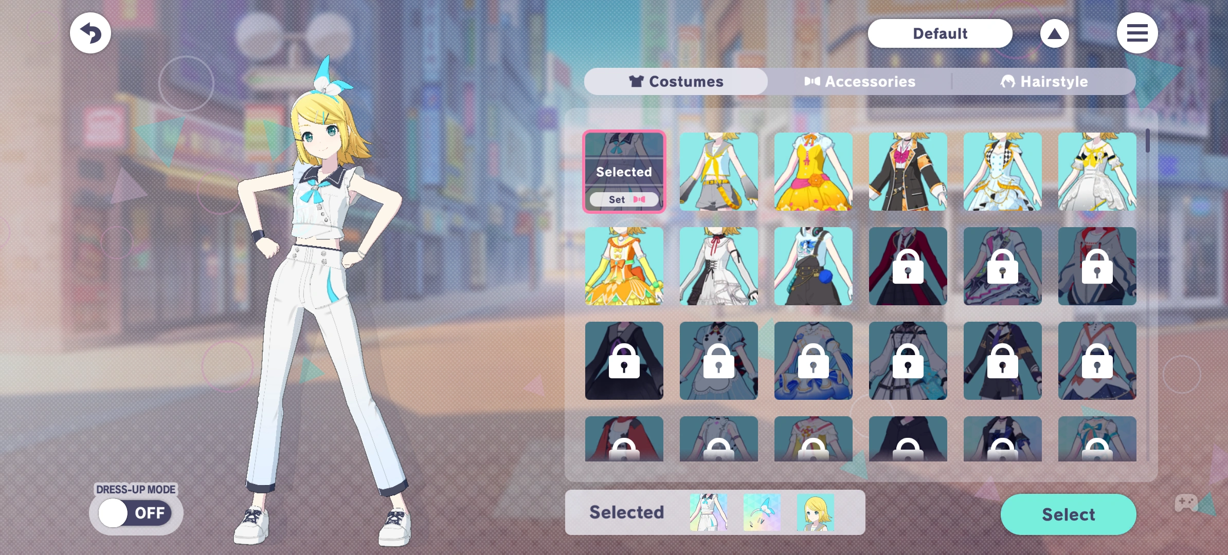The Costumes I Use for Each Pjsk Character Part 1: VS | Fandom
