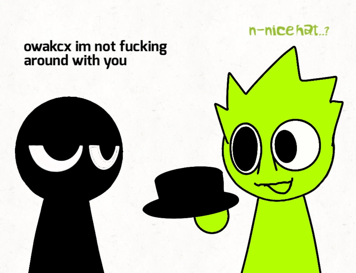 owakcx steals blacks hat | Fandom