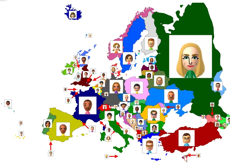 The cast for my upcoming European Battle Royale | Fandom