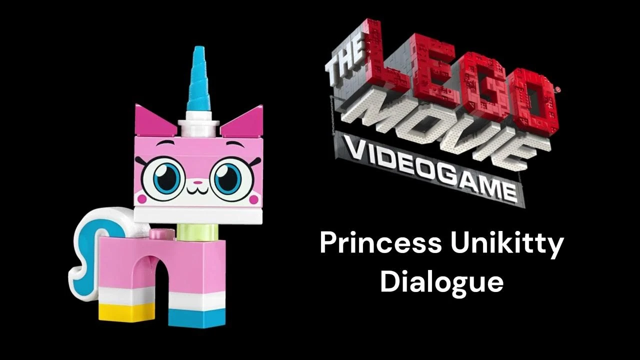 Unikitty Dialogue | The LEGO Movie Videogame | Jessica DiCicco | All ...