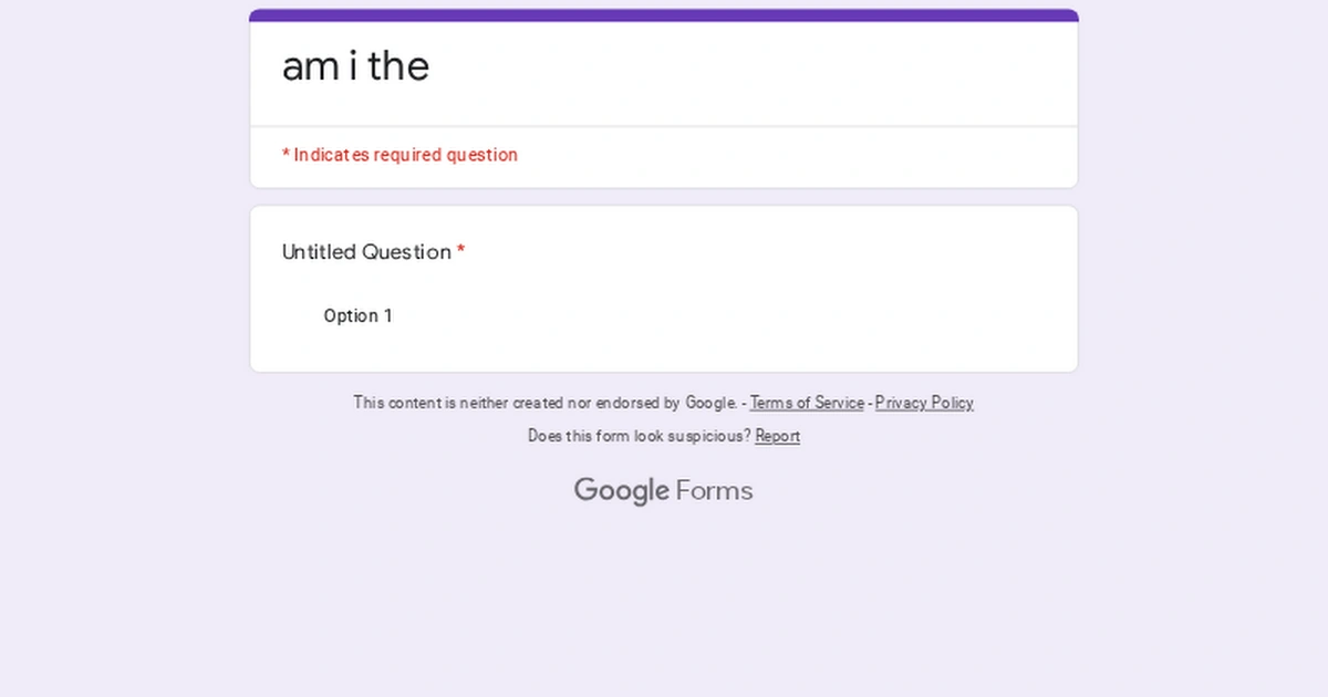 AITA form | Fandom