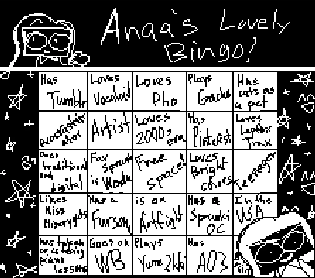 So… I made a bingo for you guys to try… | Fandom