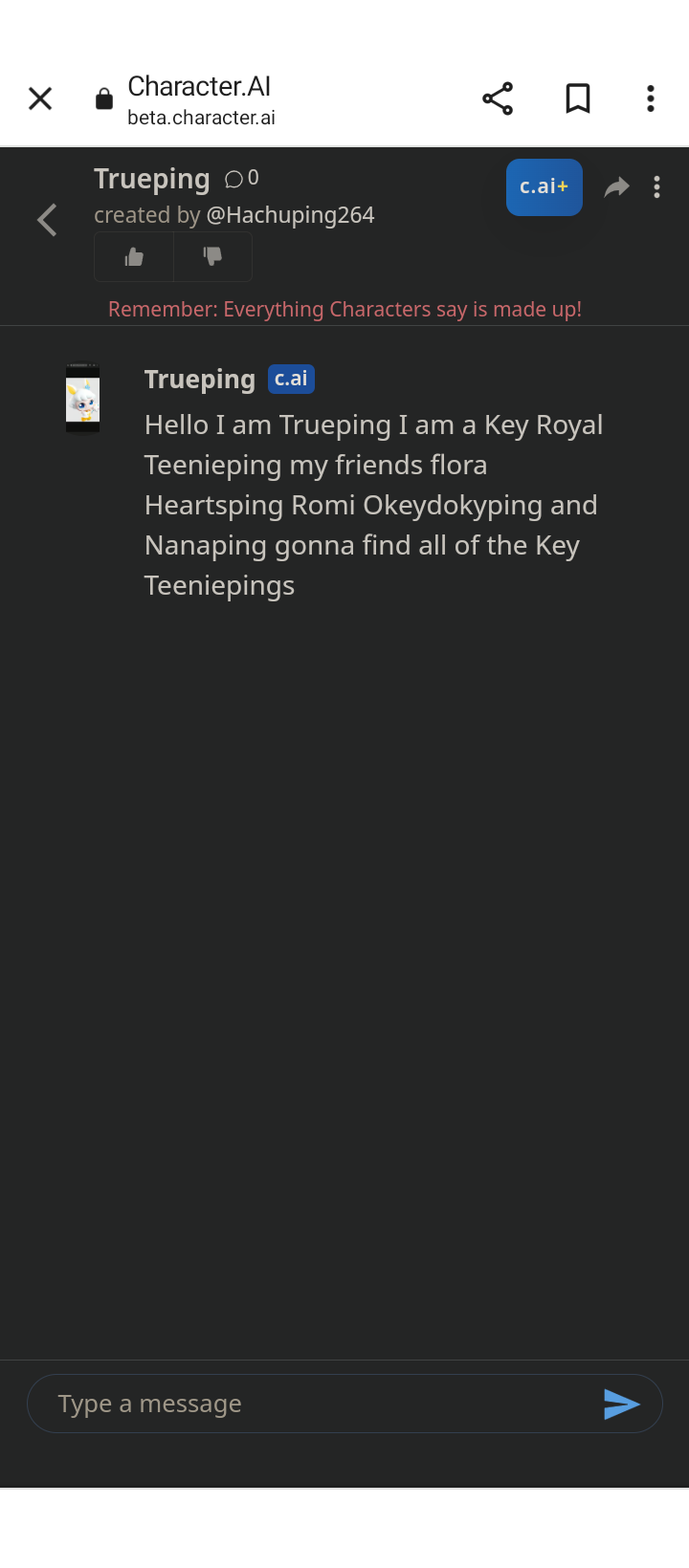 Chat with trueping! | Fandom