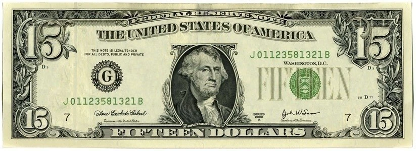 a petition to release a 15 dollar bill | Fandom