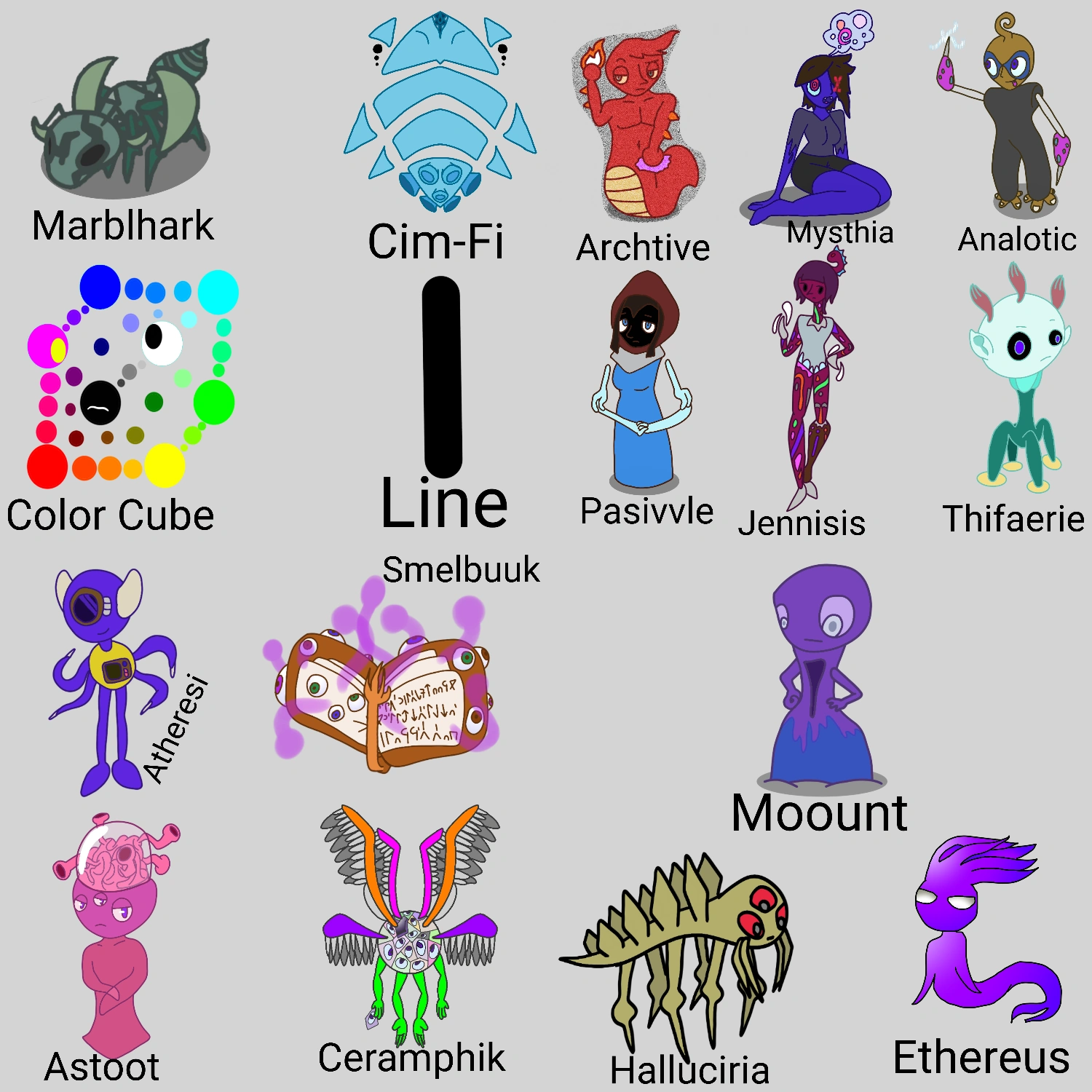 Ask these Monsters/Spectrians | Fandom