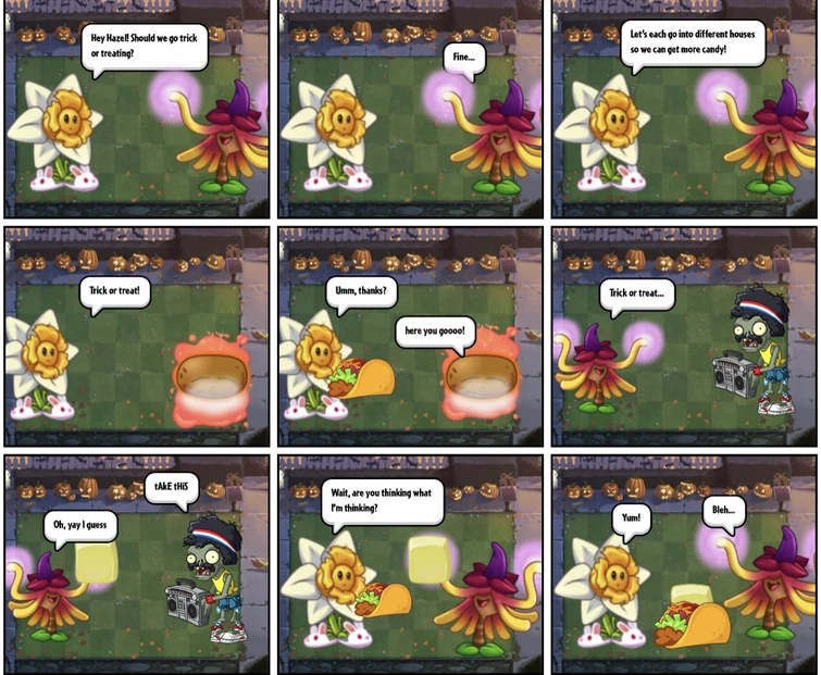 PvZ Comics Ep 3: Happy Taco-ween! | Fandom